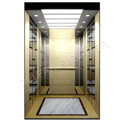 Luxurious marble veneer passenger elevator - Delfar Elevator Co., Ltd.