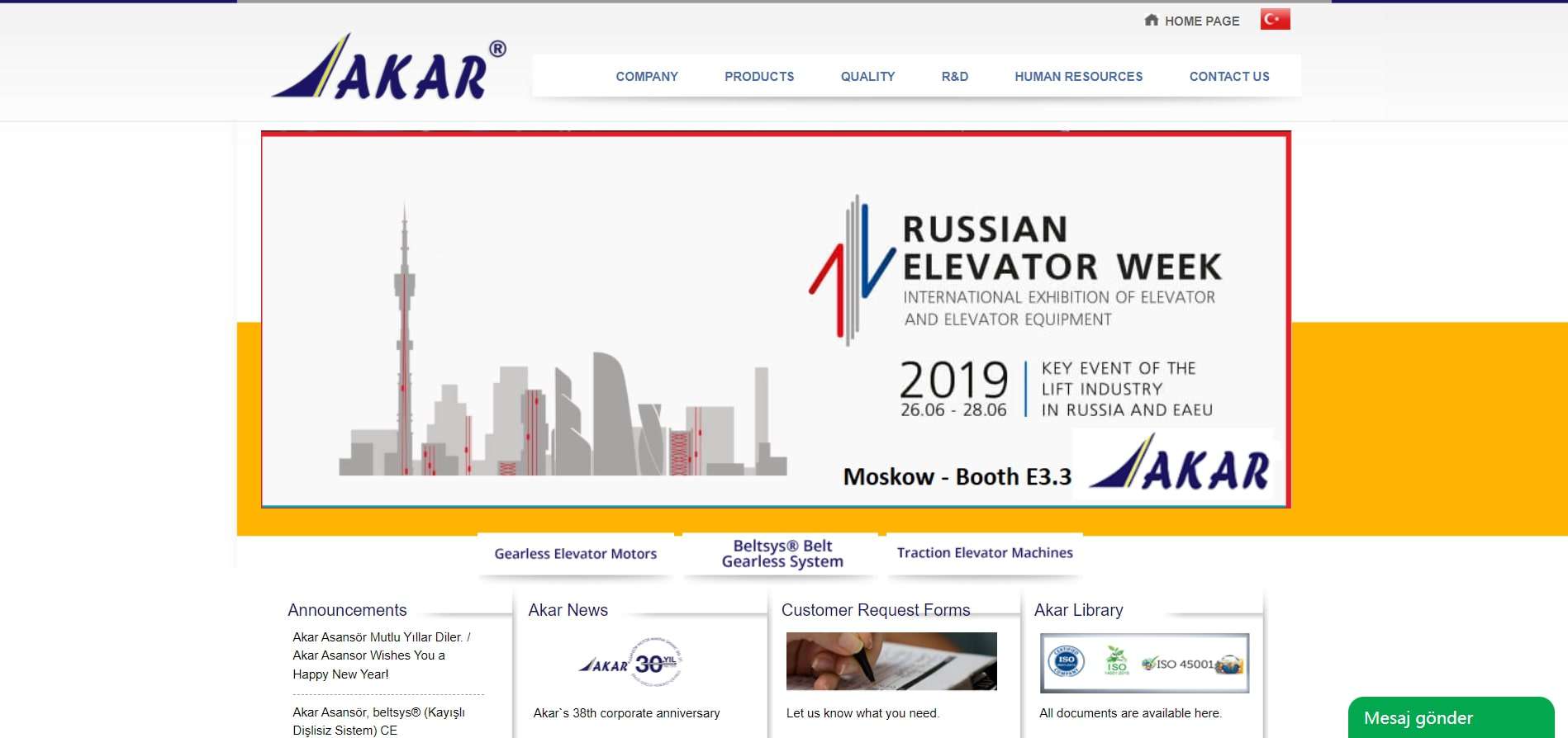 Top 10 Elevator Manufacturing Companies in Turkey - Delfar